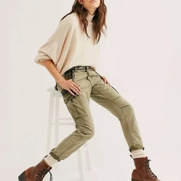 Free People | Pants & Jumpsuits | Free People Wild Nothing Embroidered ...